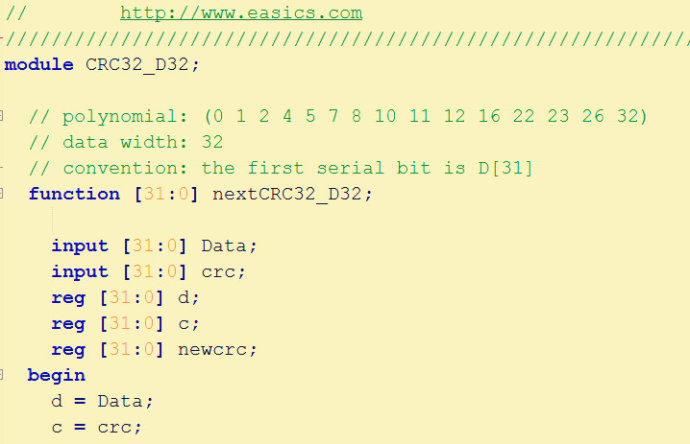 循环冗余校验(crc)之verilog实现crc循环冗余码 Verilog 实现 Csdn博客